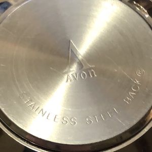 Avon | Accessories | Vintage Avon Silver And Turquoise Color Face Watch ...